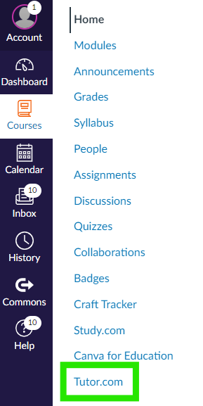 Where can I receive tutoring services?