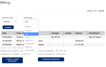 How do I check my billing and balance?