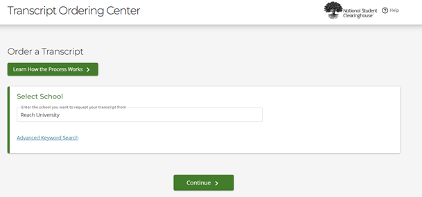 How do I request transcripts?