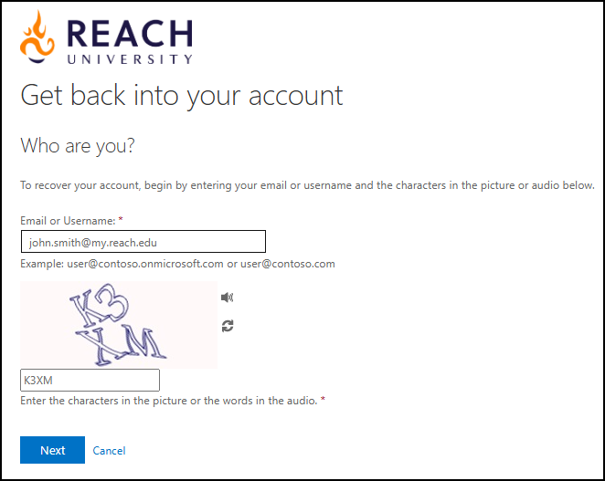 I'm locked out. How do I reset my Reach password?